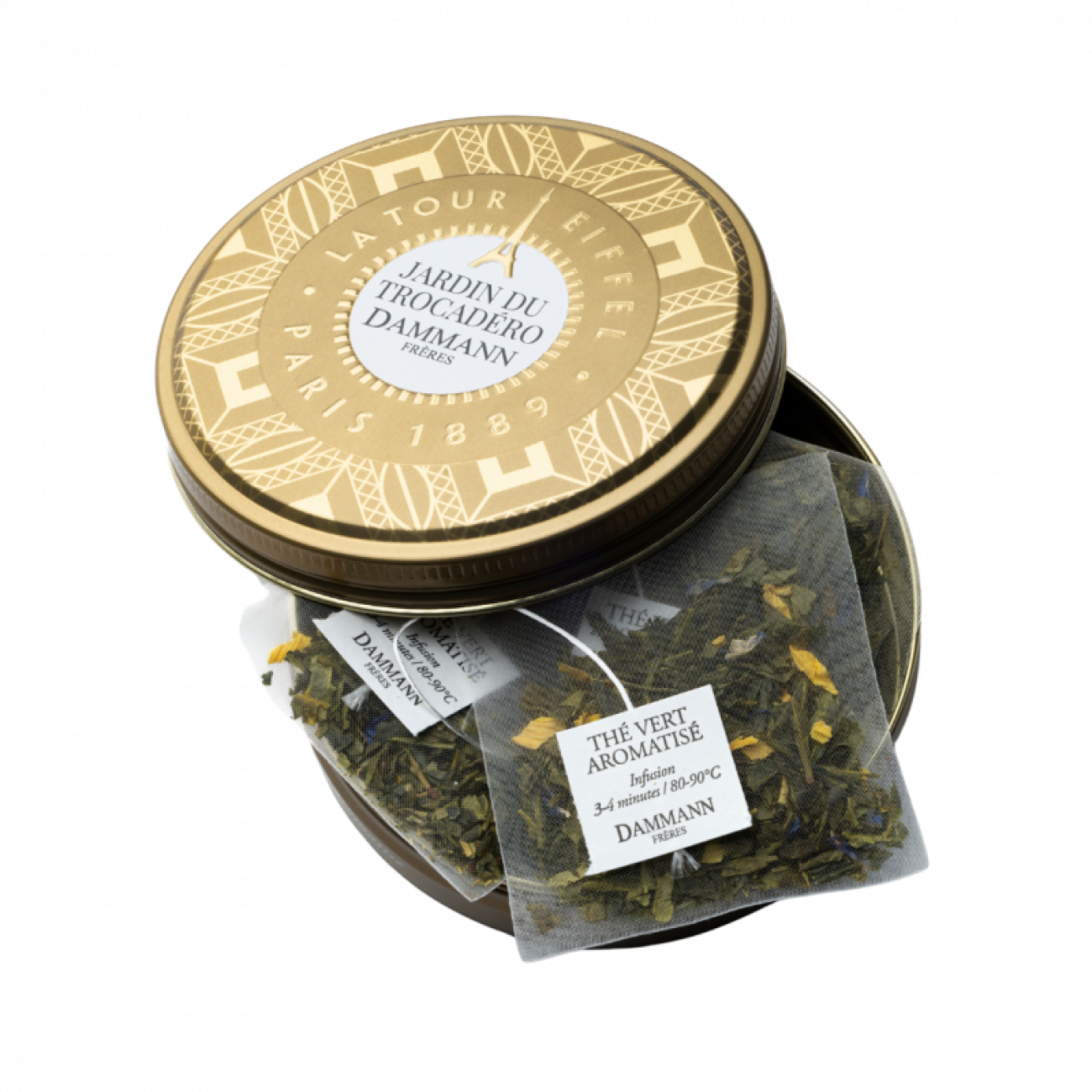 Cutie Cadou Mini Dammann Jardin du Trocadero 6 plicuri